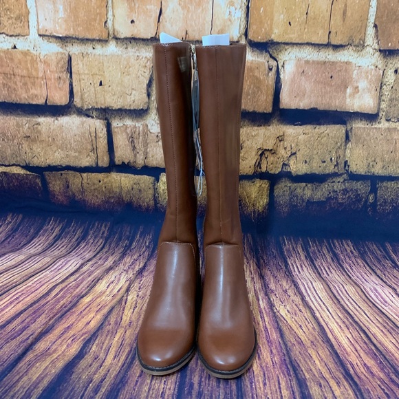 a new day | Shoes | Nwt Womens New Day Tall Cognac Color Boots | Poshmark